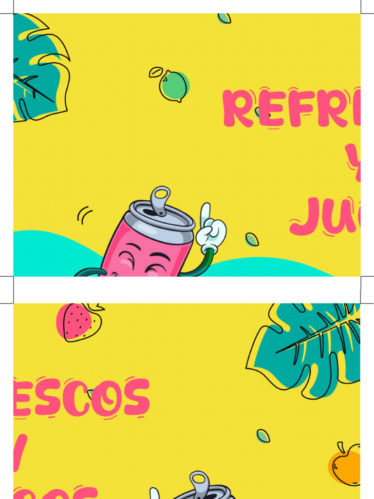 Letrero Refrescos | PDF