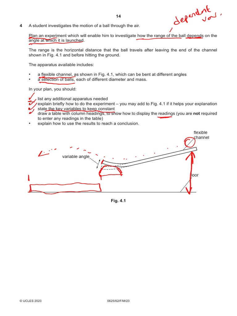 IGCSE Experiment Planning Guide | PDF