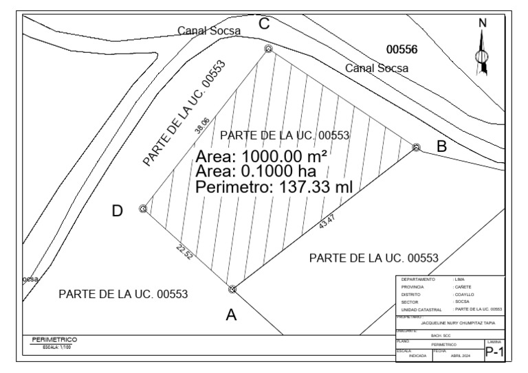 Plano de Ubicacion-Perimetrico | PDF