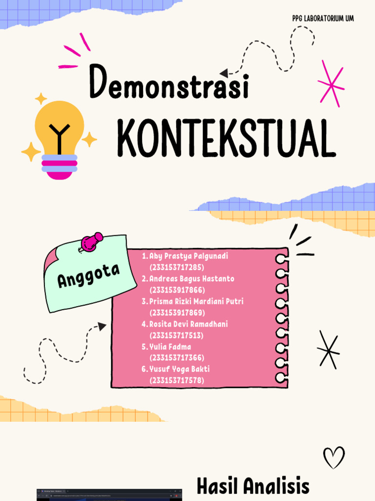 Inovasi Kejuruan - T3 Demonstrasi Kontekstual - PGG Lab UM | PDF