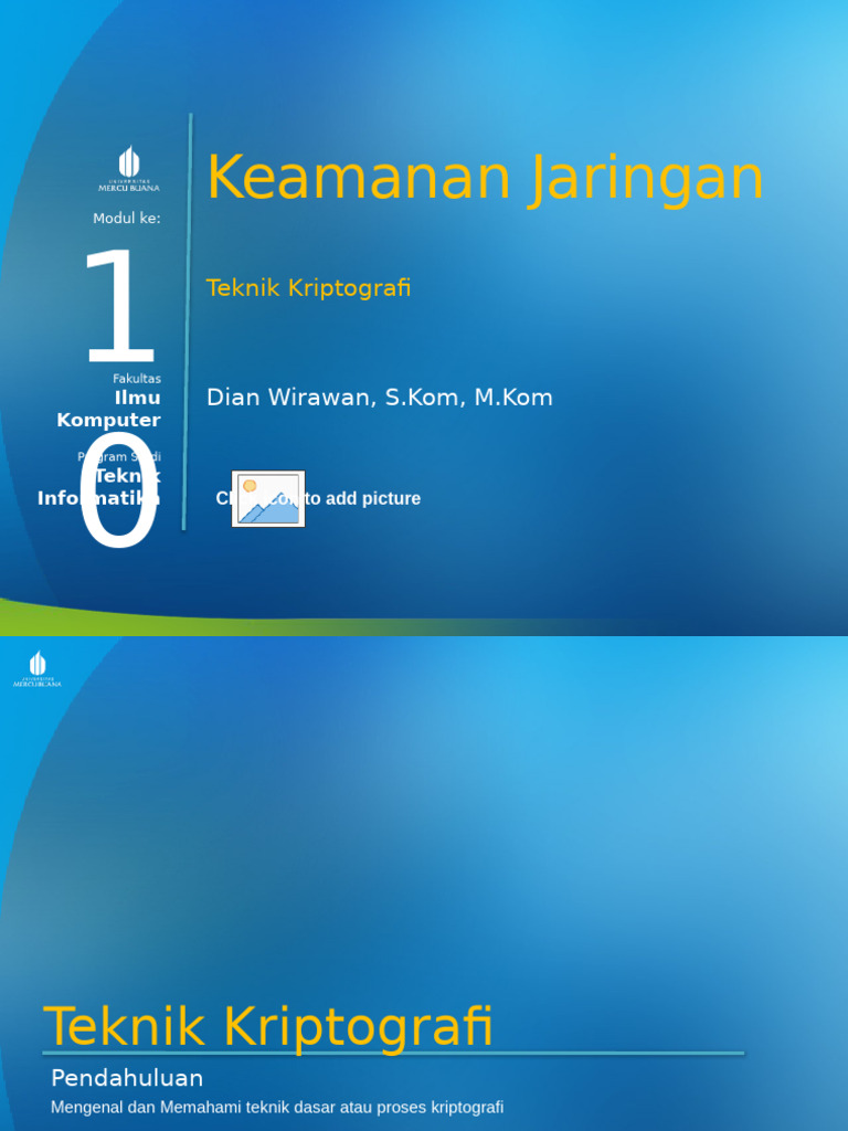 Keamanan Jaringan (TM10) | PDF