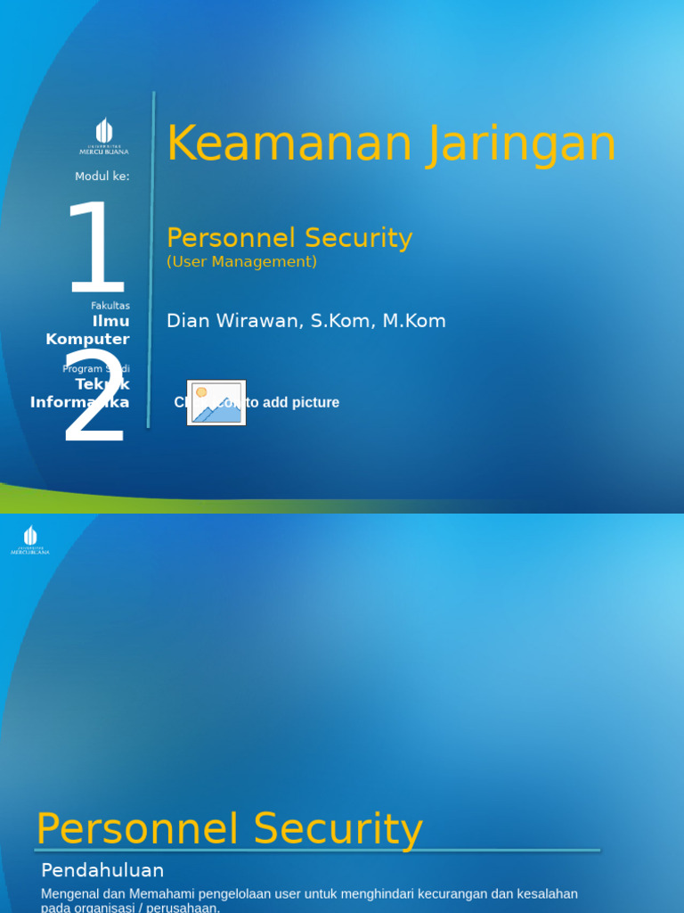 Keamanan Jaringan (TM12) | PDF