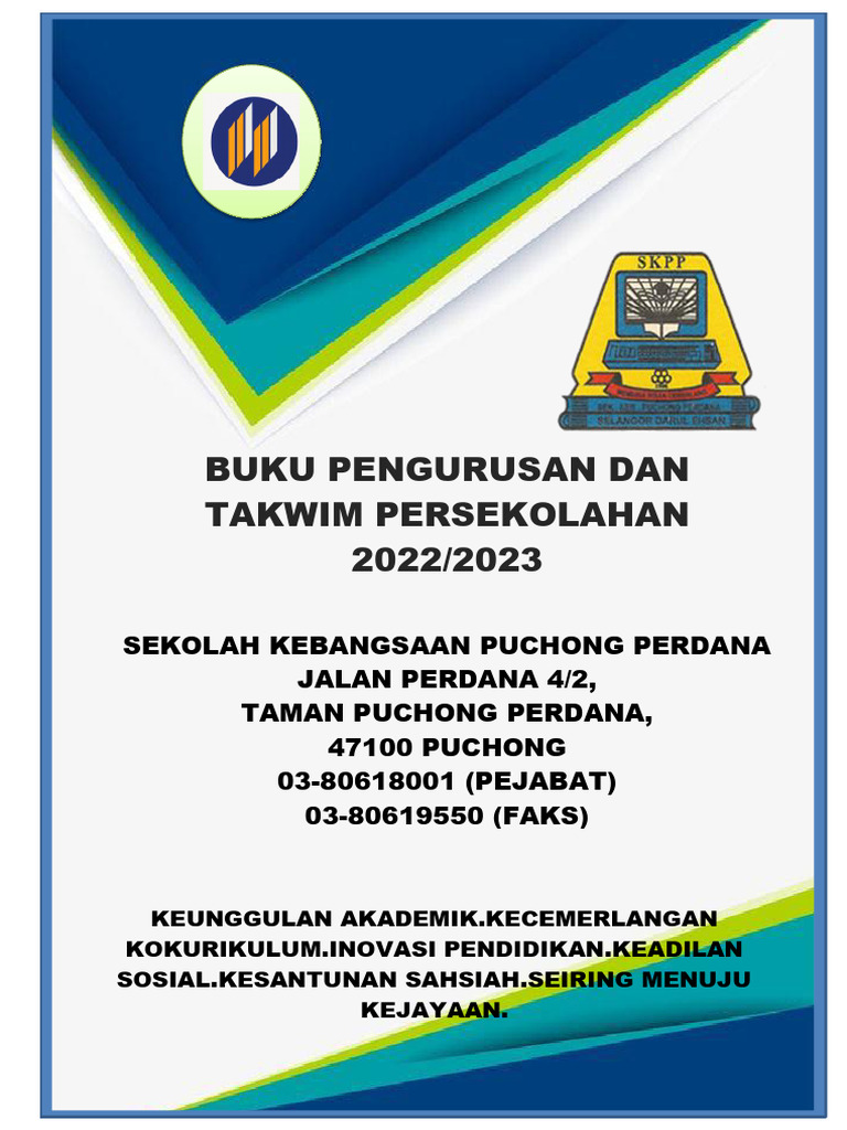 Buku Perancangan, Pengurusan Dan Pentadbiran SKPP 2022 | PDF