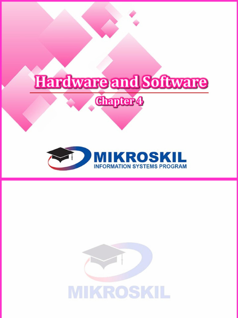 M04 - Hardware and Software | PDF