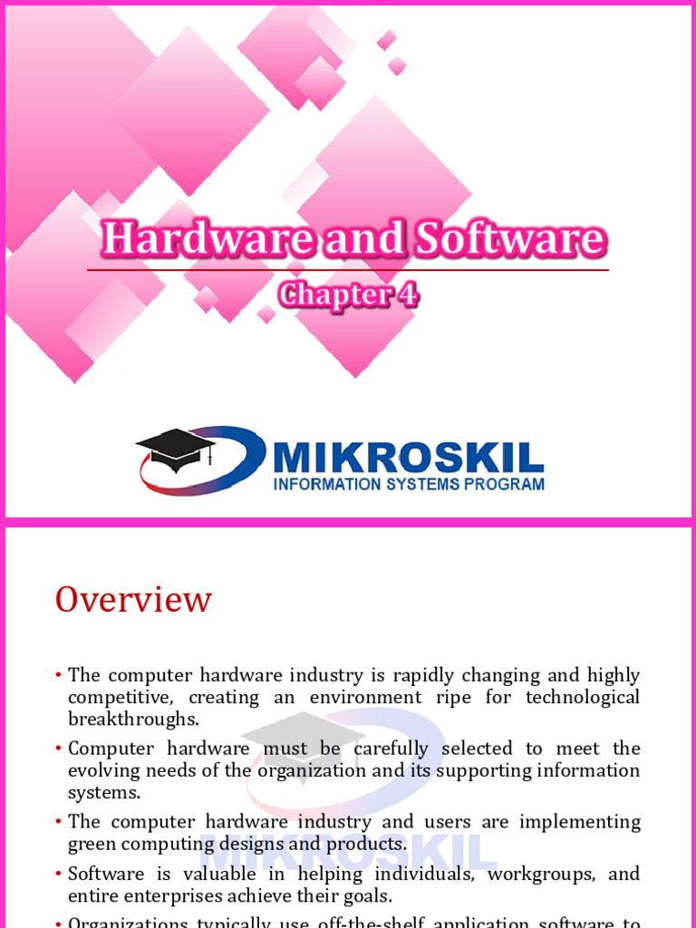 M04 - Hardware and Software | PDF