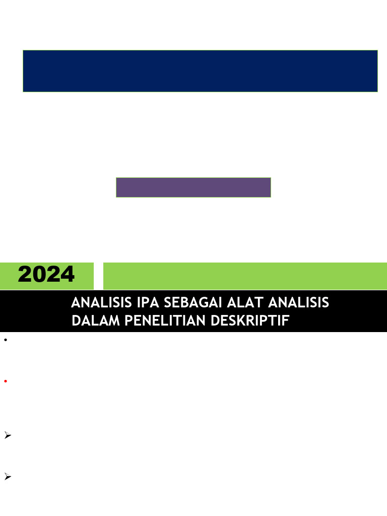Kul 4 - Importance Performance Analysis - DD | PDF