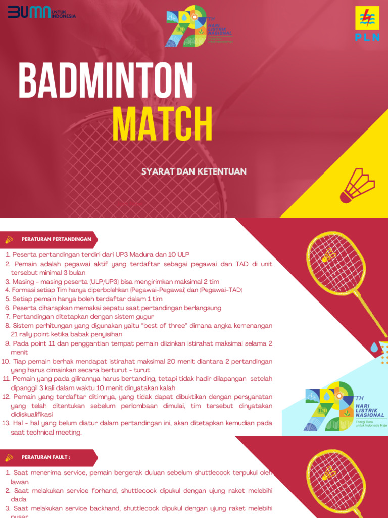 TM Badminton | PDF
