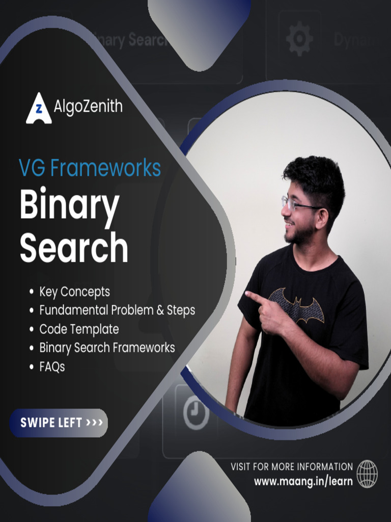 VG Frameworks Binary Search(1) | PDF