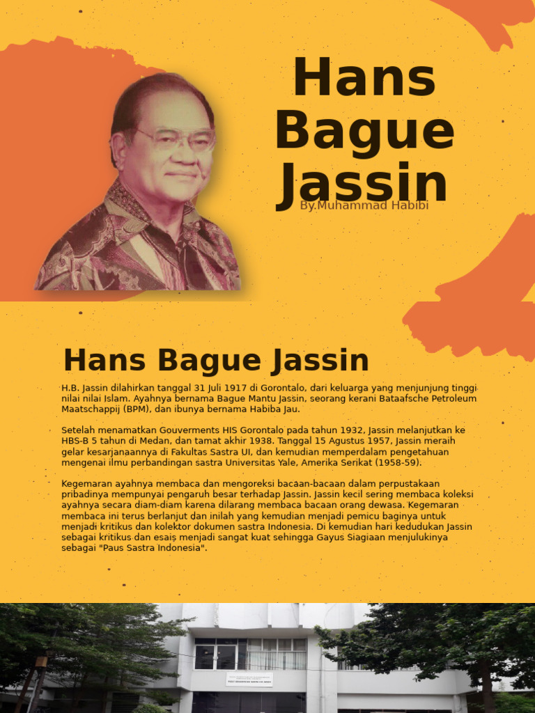 Biografi HB Jassin | PDF