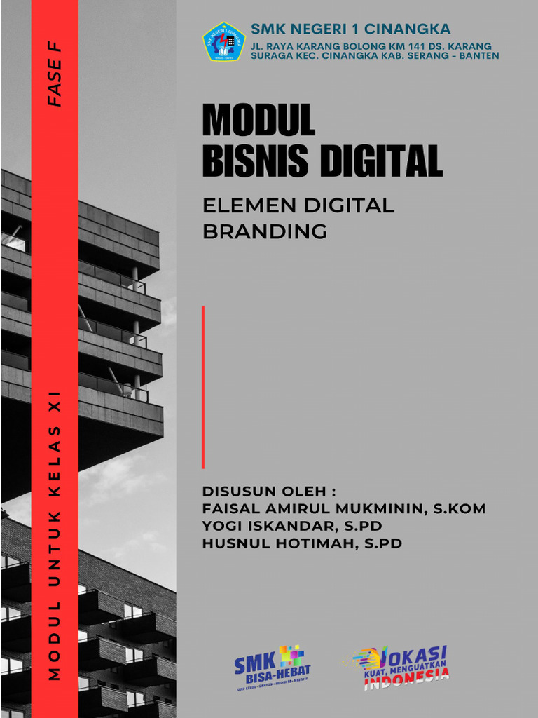 Modul Kelas XI - Bisnis Digital - Faisal Amirul Mukminin | PDF