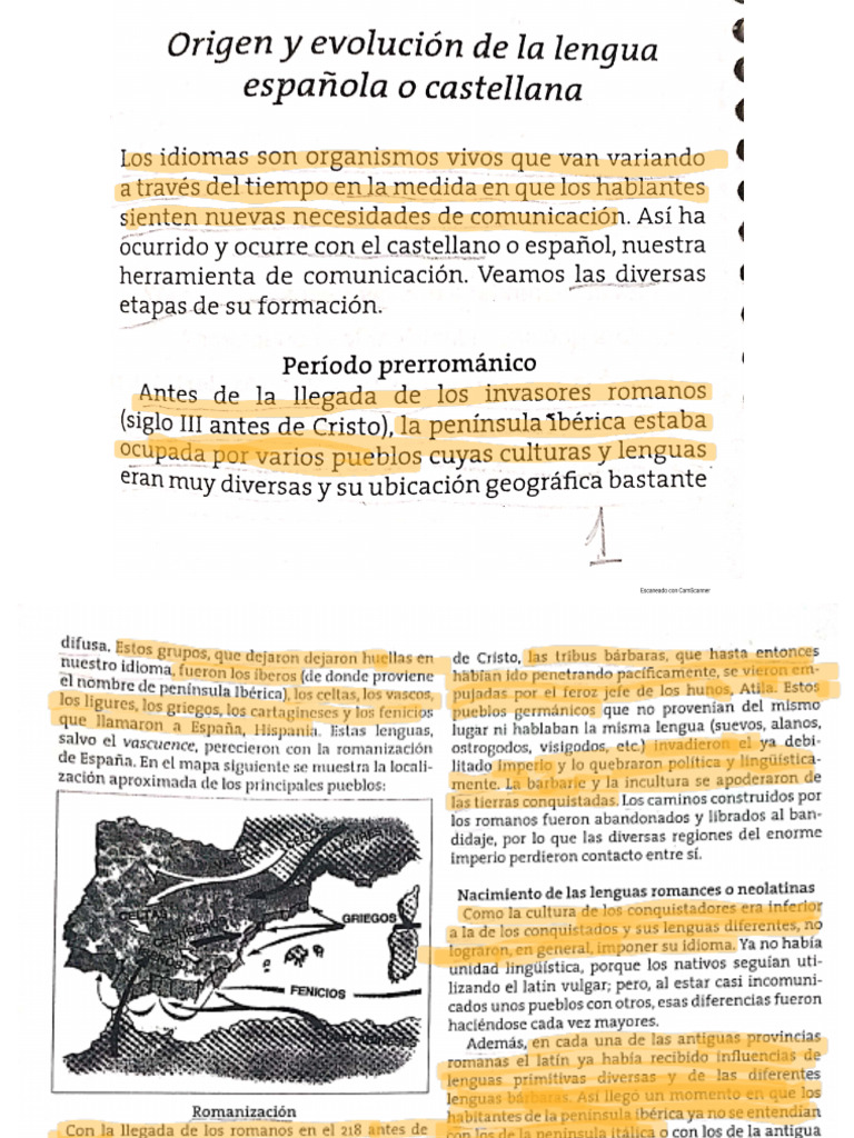 Historia de La Lengua | PDF