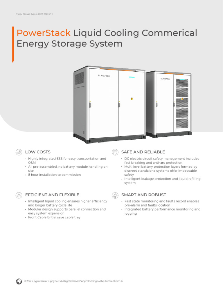DS 20200913 ST535kWh 250kW 2h - ST1070kWh 250kW 4h (IEC) | PDF