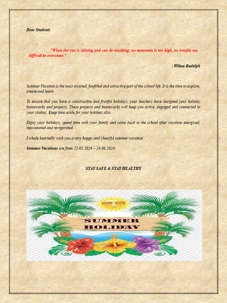 HHW CLASS XII 2024-25 | PDF