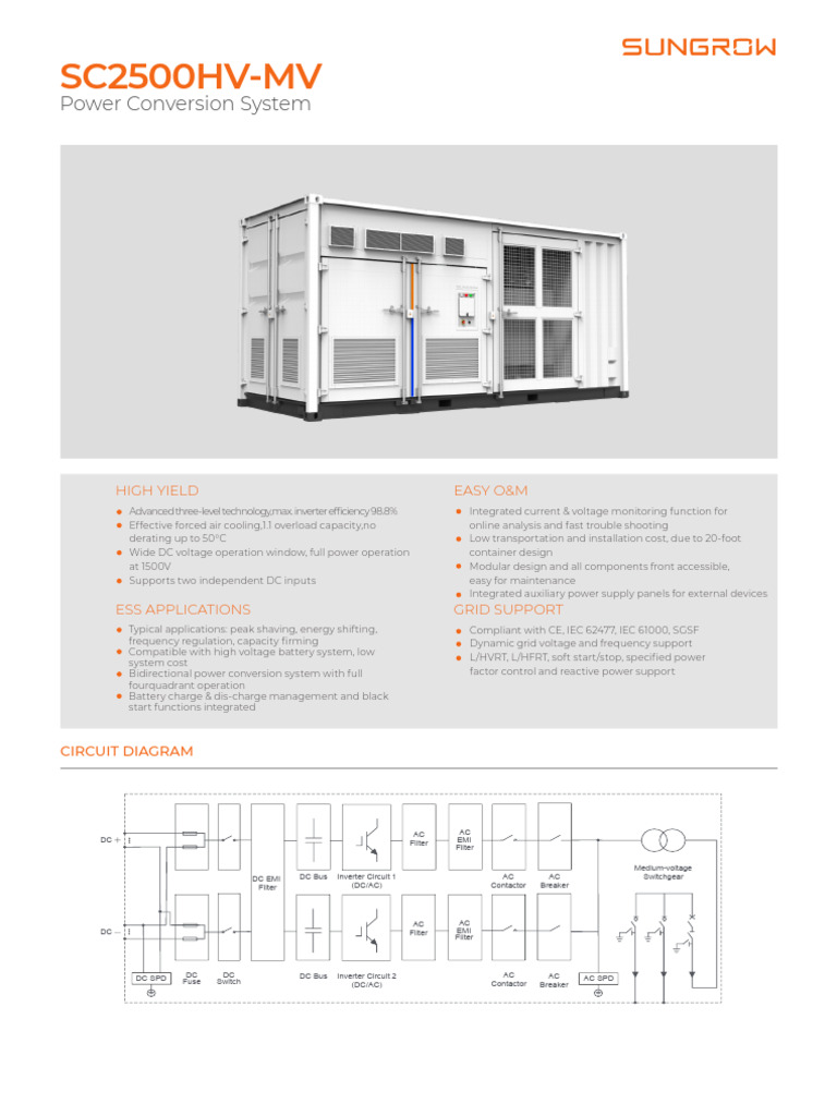 SC2500HV-MV Datasheet | PDF