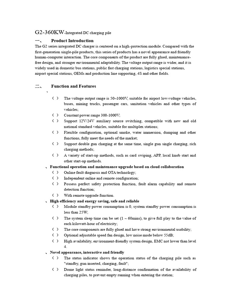 G2-360kW Charger MTE86 Eng | PDF