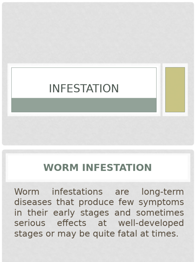 Infestation | PDF
