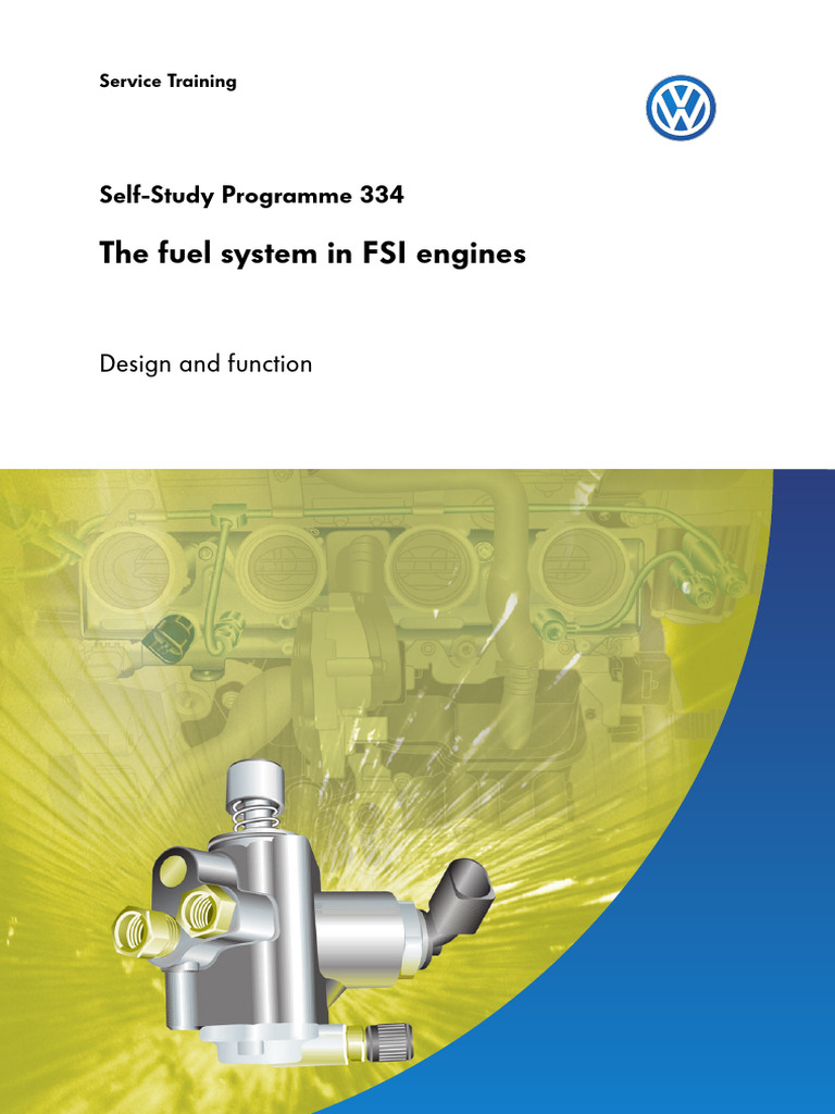 SSP 334 Fuel System in FSI Engines | PDF