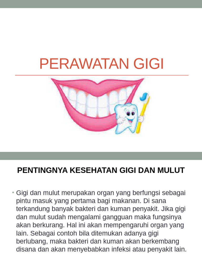 Perawatan gigi | PDF