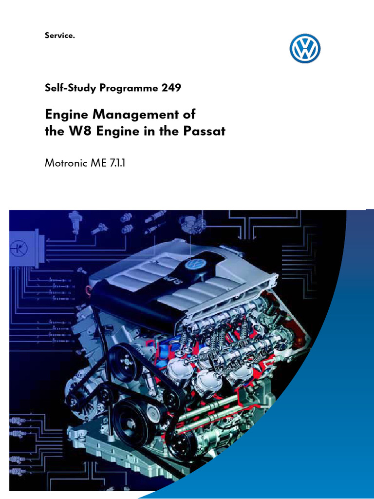 SSP 249 Engine Management W8 Passat | PDF