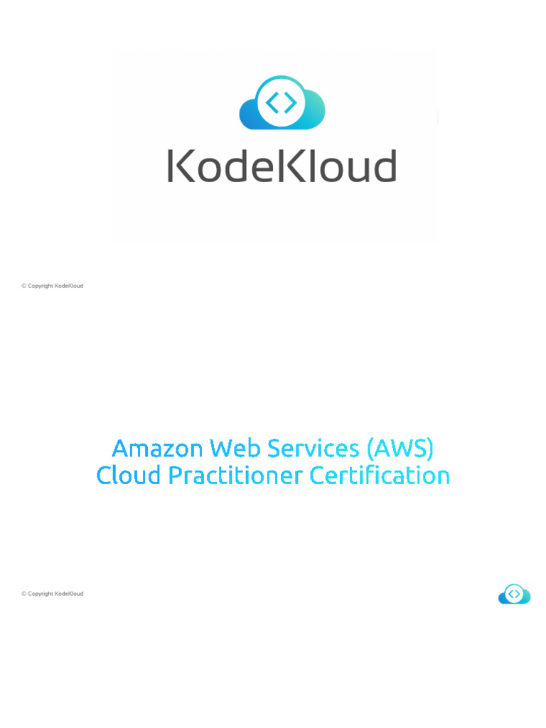 010 AWS Cloud Practitioner | PDF