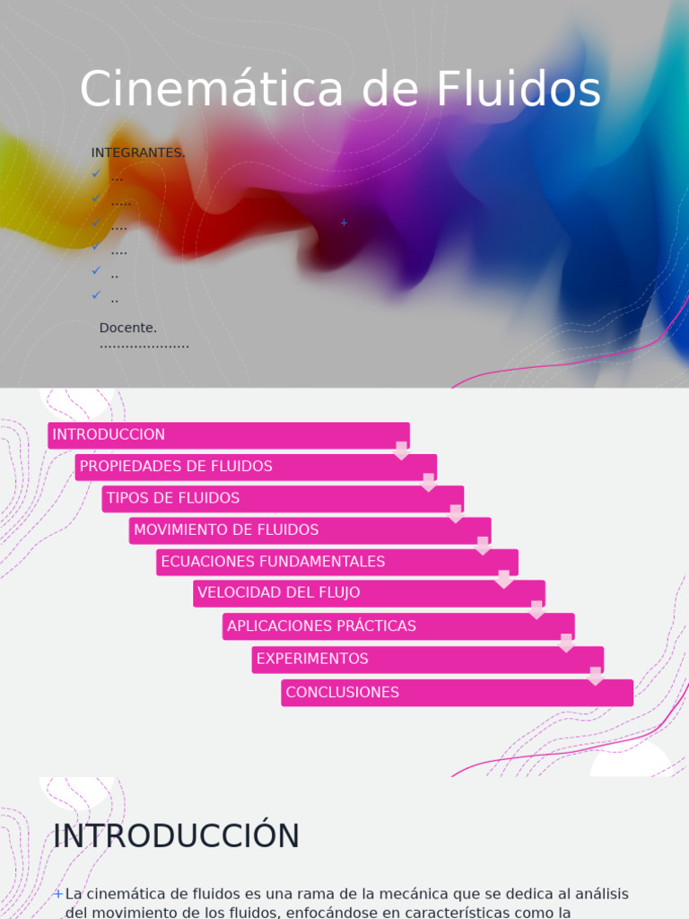 Cinemática de Fluidos | PDF
