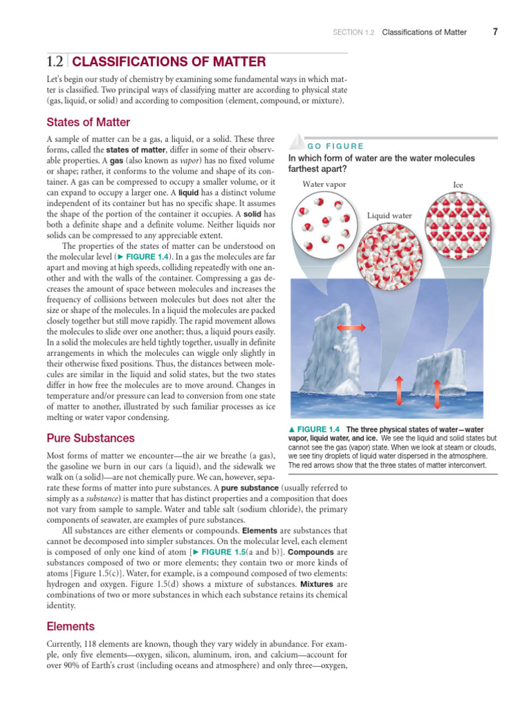 Classifications of Matter | PDF