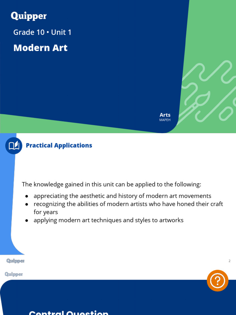ARTS 10 Q1 0101 Impressionism and Expressionism PPT_0 (3) | PDF