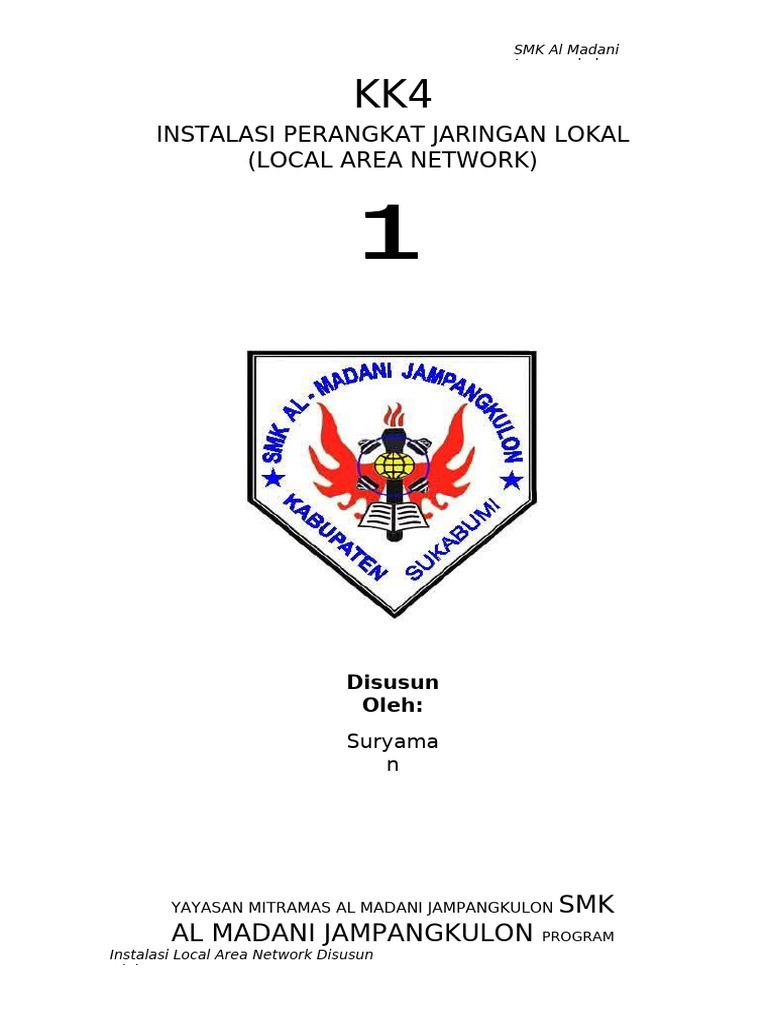 Instalasi Perangkat Jaringan Lokal (Local Area Network) | PDF