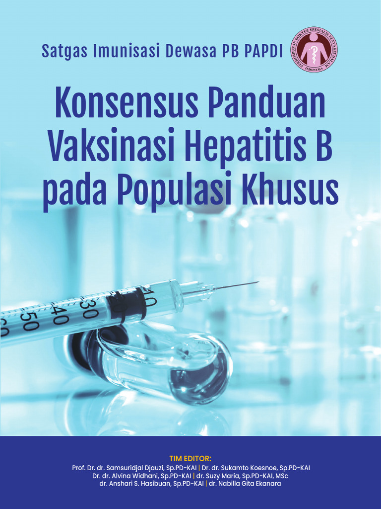 Buku Konsensus Panduan Vaksinasi Hepatitis B (2024) | PDF | Kesehatan ...