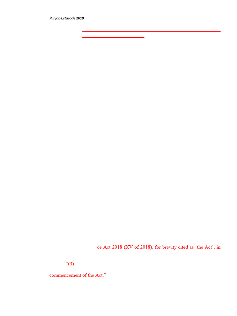 Regularization Act 2019 | PDF