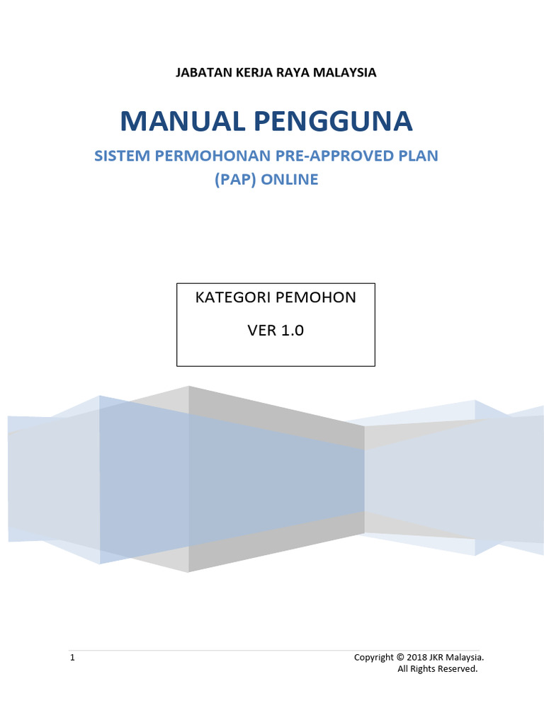 Manual Pap Kategori Pemohon | PDF