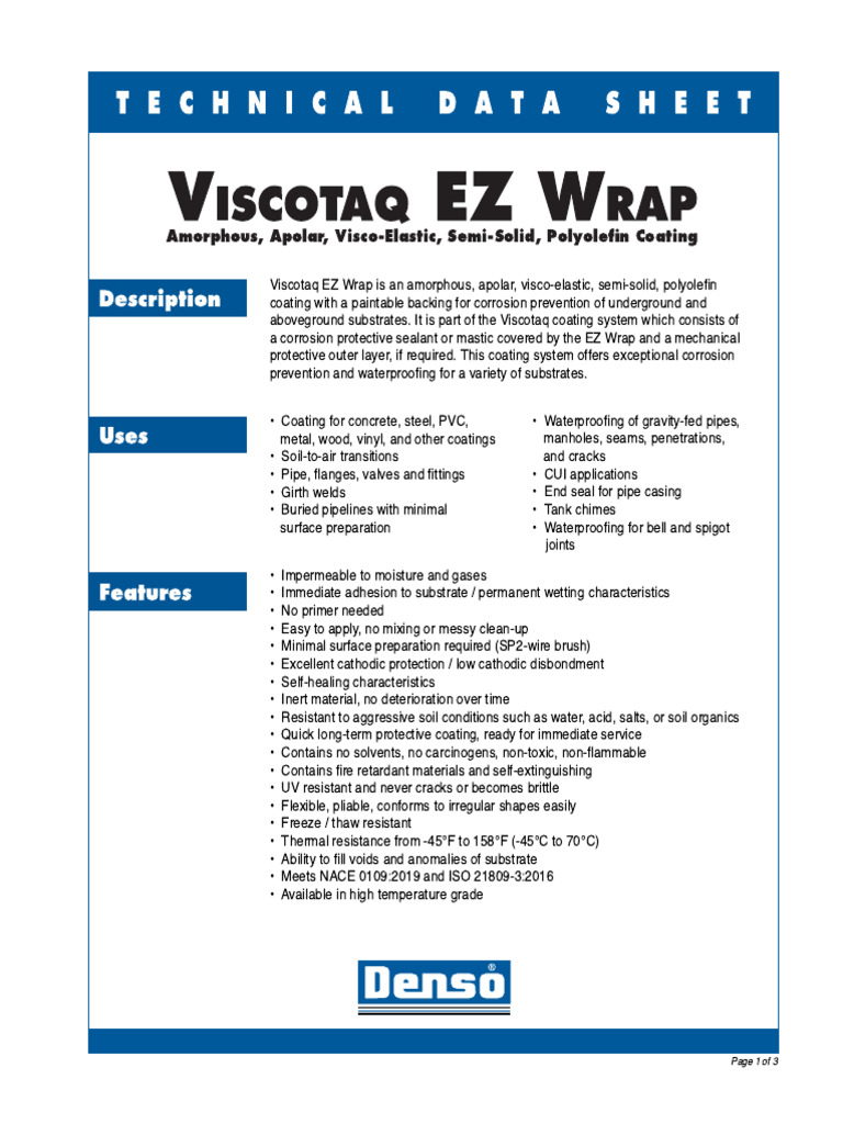 3.Viscotaq EZ Wrap | PDF