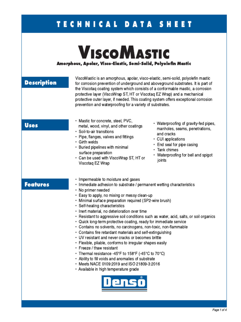 2 ViscoMastic-TDS | PDF
