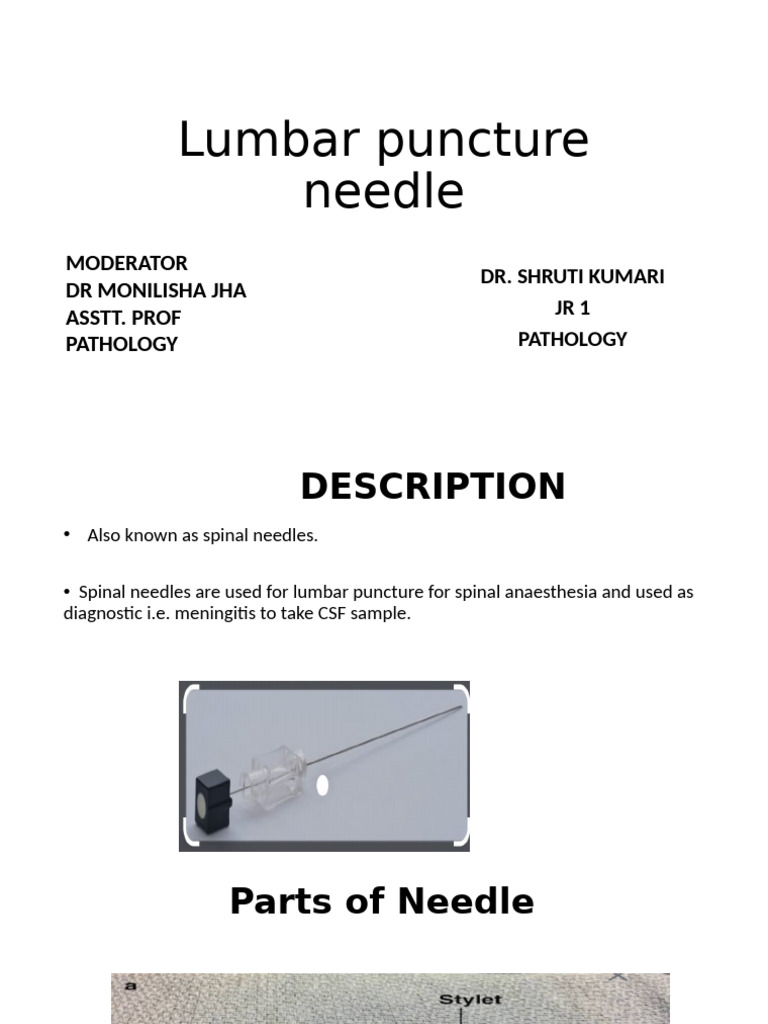 Lumbar Puncture New | PDF