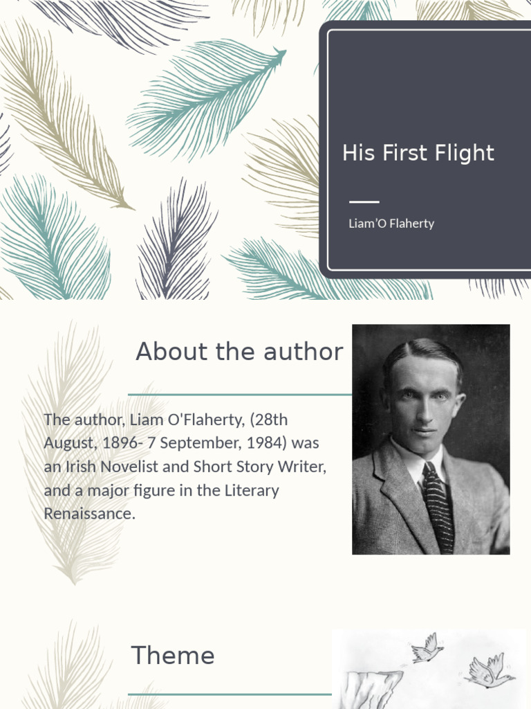 His First Flight | PDF