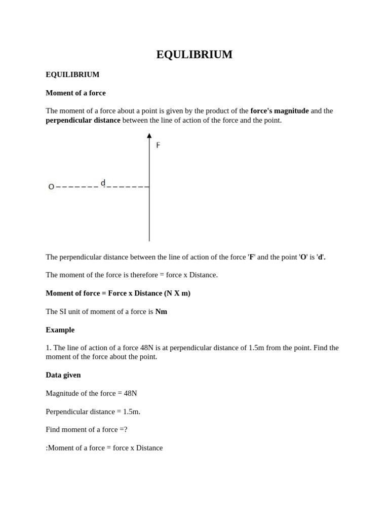 Equlibrium | PDF