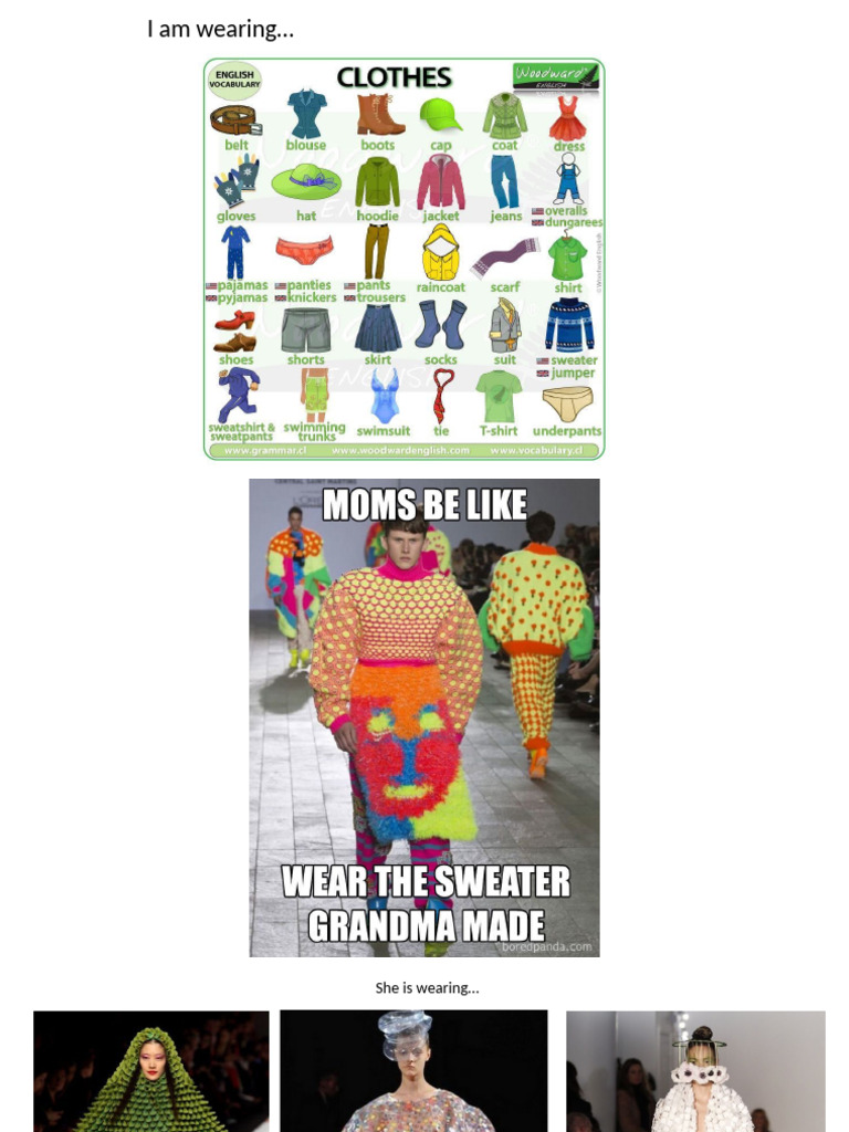 Clothes Prepare | PDF