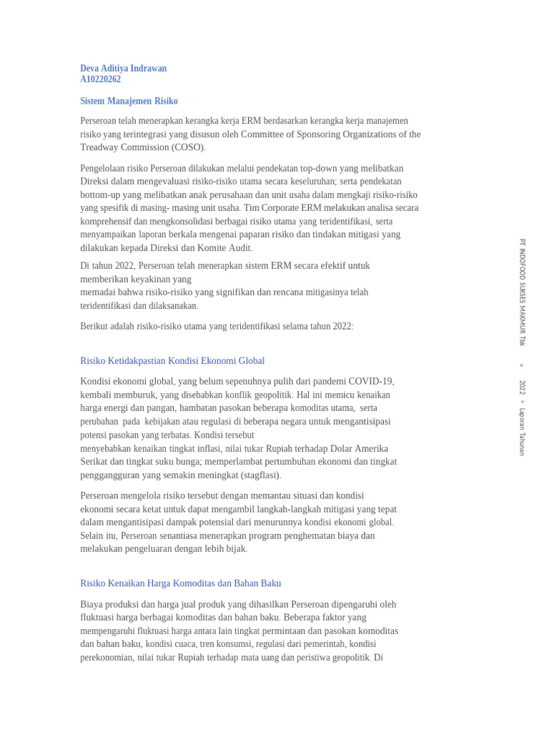 Tugas Manajemen Operasi | PDF