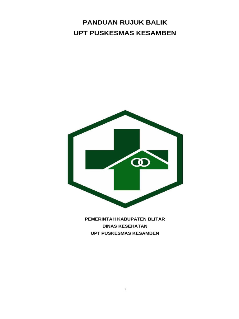Panduan Rujuk Balik Upt Puskesmas Kesamben | PDF