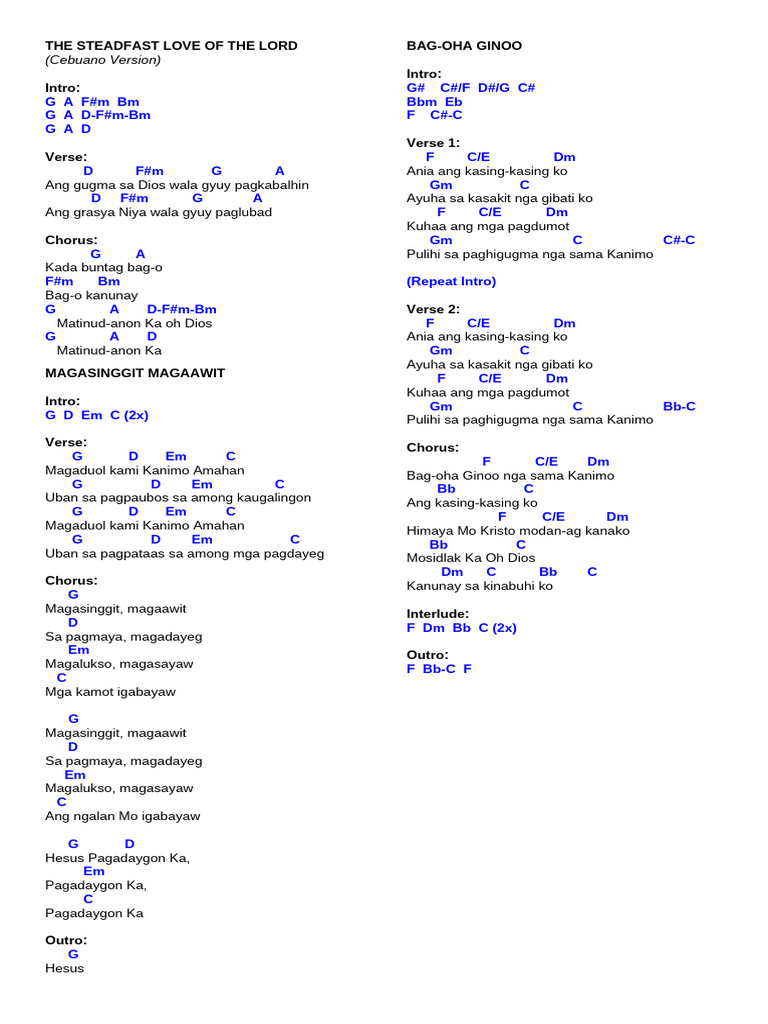 2023 01 01 Youth The Steadfast Love of The Lord Cebuano Version ...