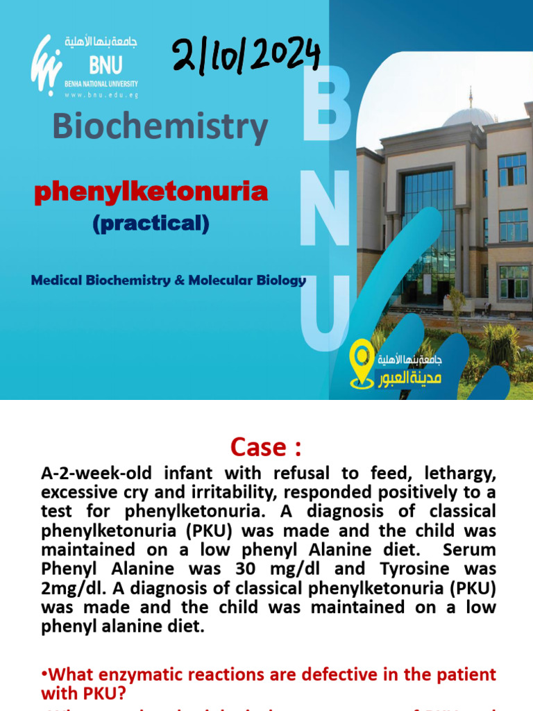 Phenylketonuria ١١٤٣٠٣ | PDF