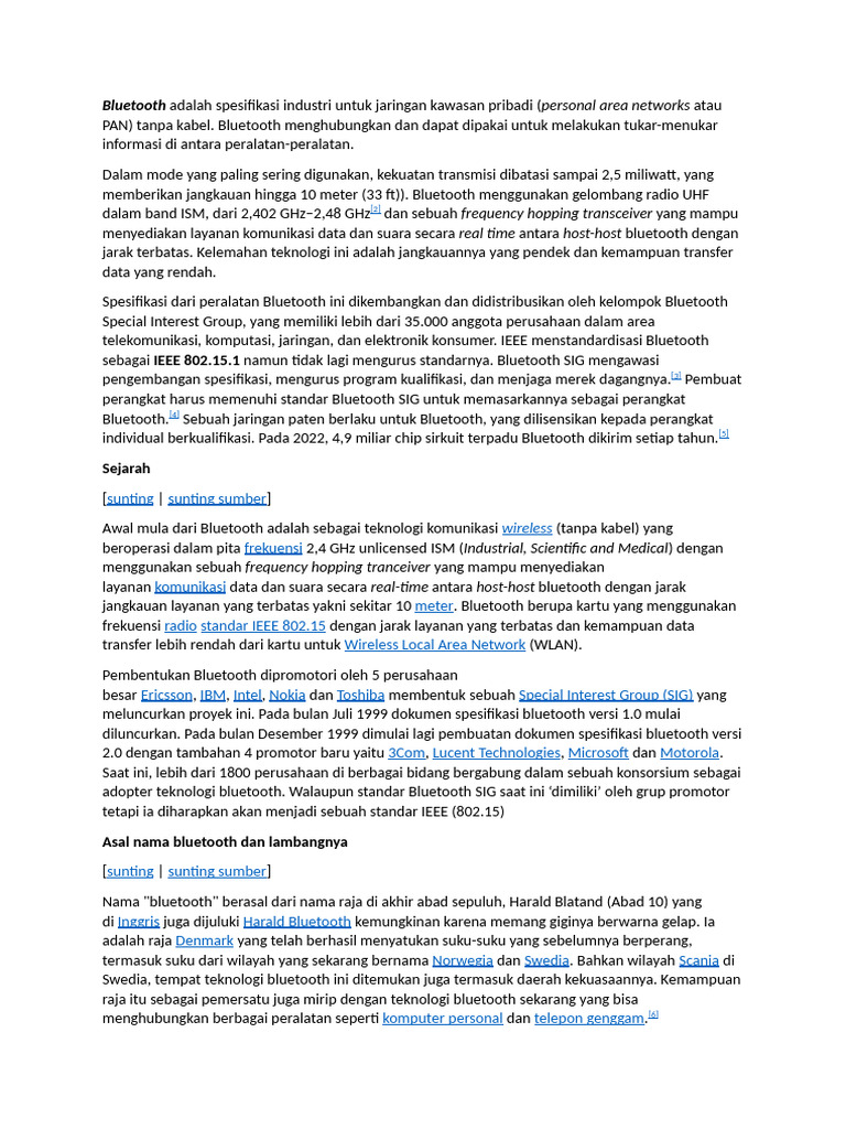 Bluetooth | PDF