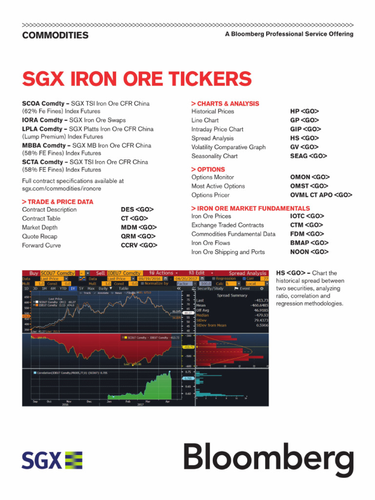 SGX Bloomberg Factsheet | PDF