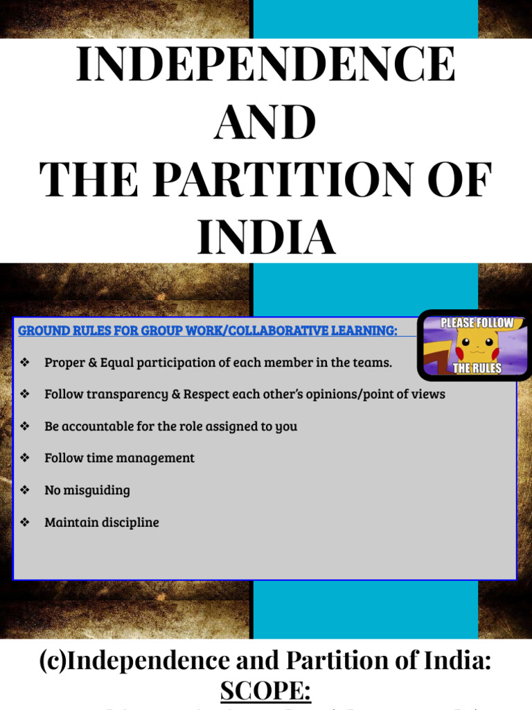 Independence and The Partition of India | PDF