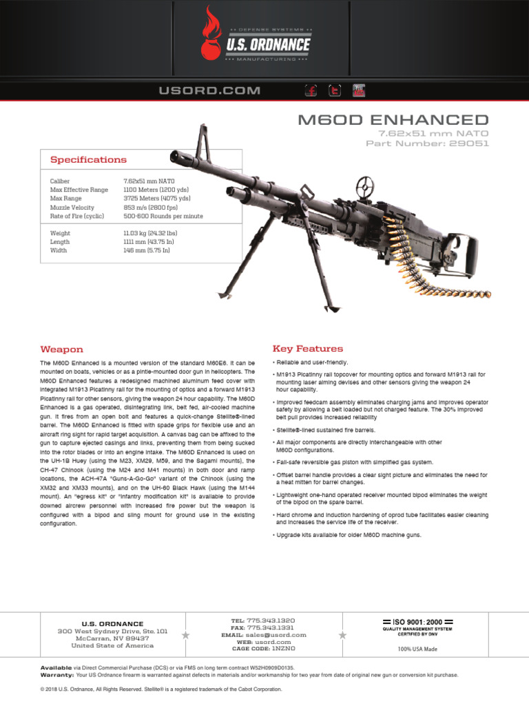 Usord M60D | PDF