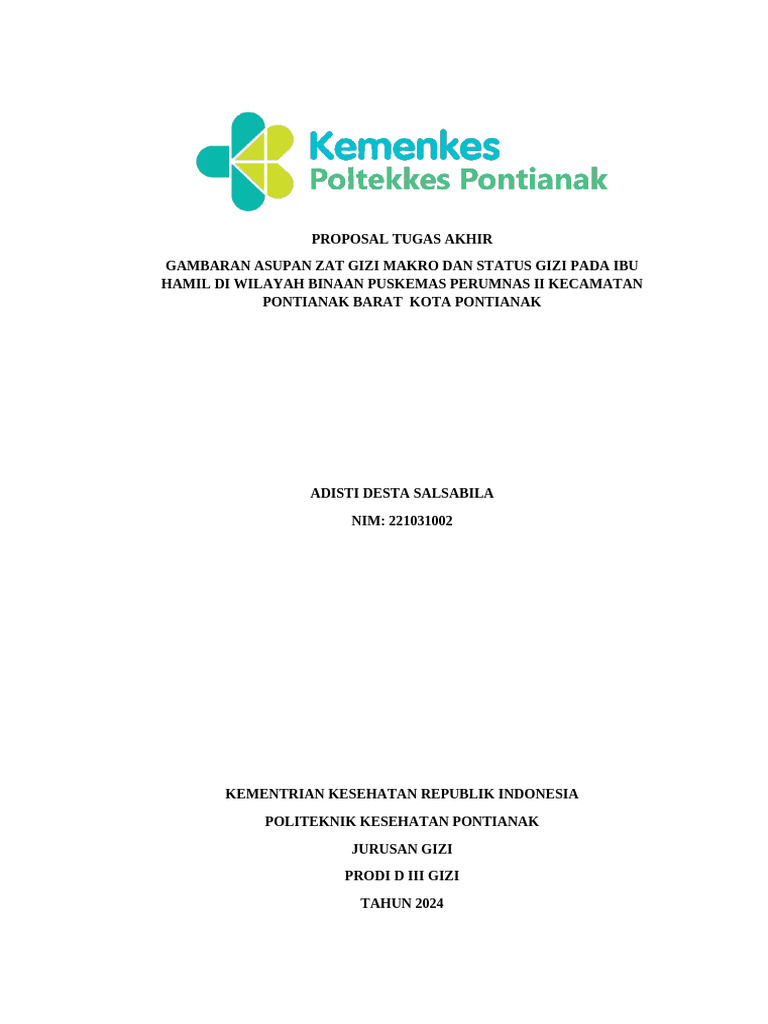 Revisi Proposal Tugas Akhir Adis) | PDF