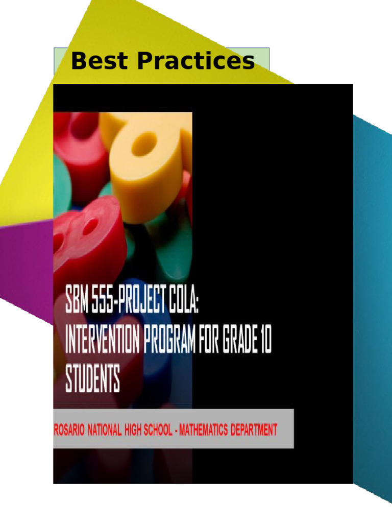 Best Practices-SBM | PDF