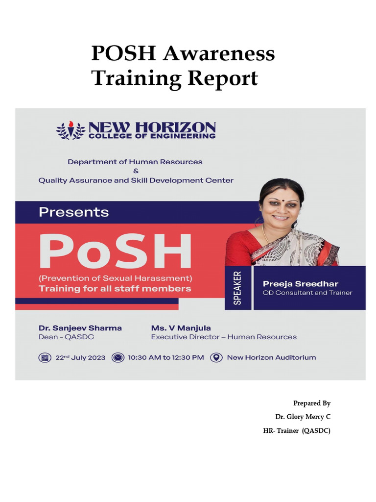 POSH-Awareness-Training | PDF