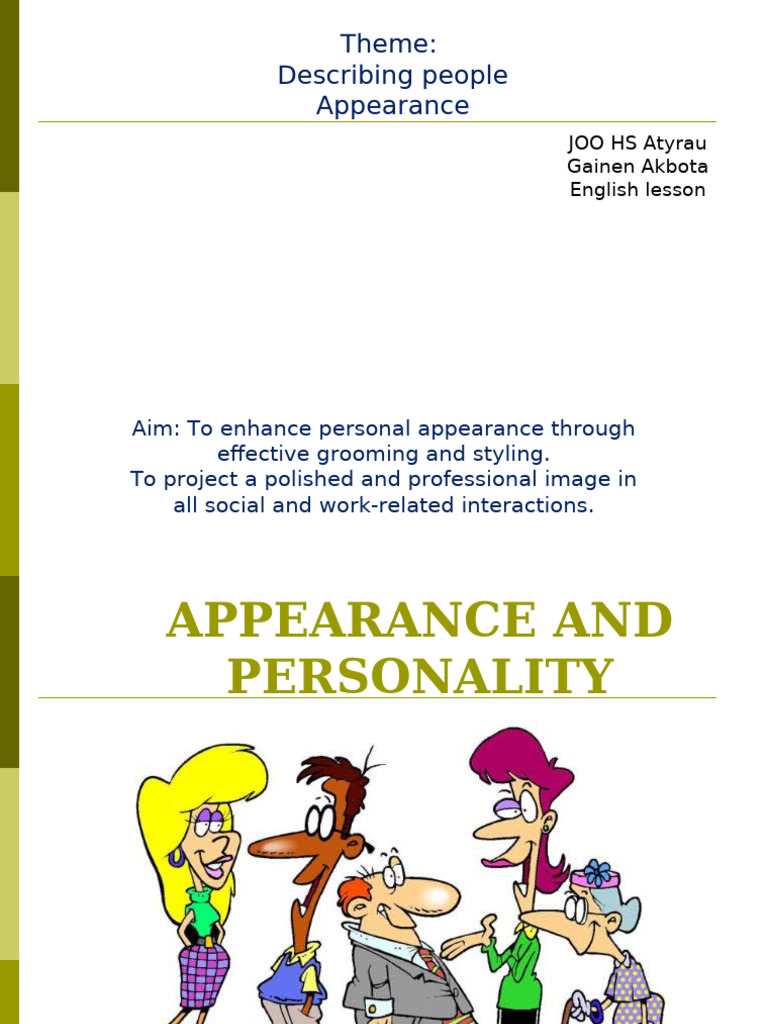 Appearance | PDF
