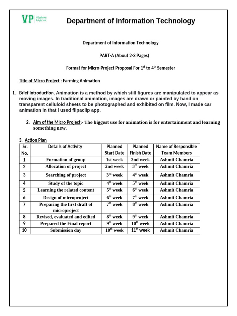 Amt Micro-project Report Ashmit_chamria_21202b0020 | PDF
